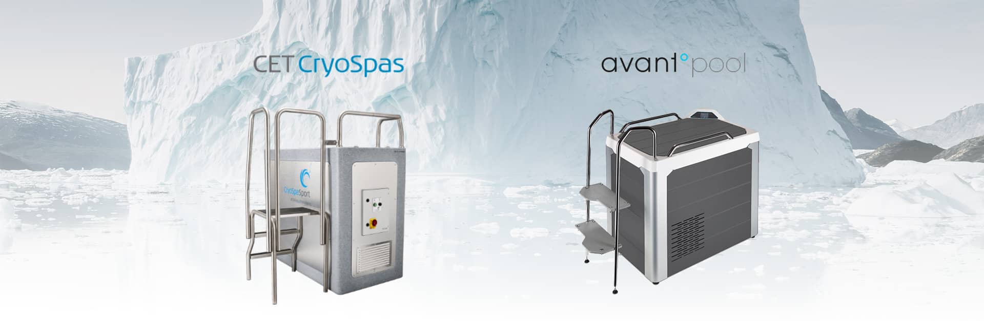 Bazine pentru bai de gheata - CryoSpas si Avantopool - Kubitech